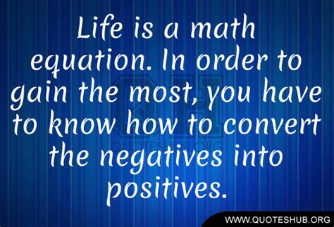 Math Equation Quotes Inspirational Quotesgram