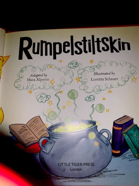 Rumpelstiltskin My First Fairy Tales By Alperin Mara 1848957092 The