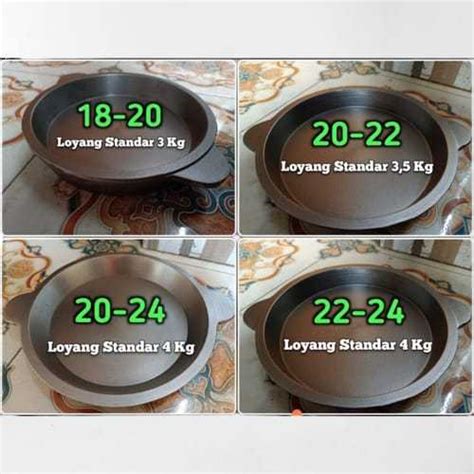 Cetakan Loyang Martabak Manis Bangka Terang Bulan Ukuran 22 Cm Lazada