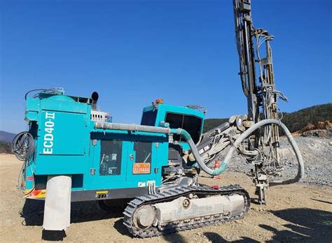 무한궤도 중고 건설기계 콤푸드릴항타기 콤푸드릴굴착장비 Ecd40 Ⅱ