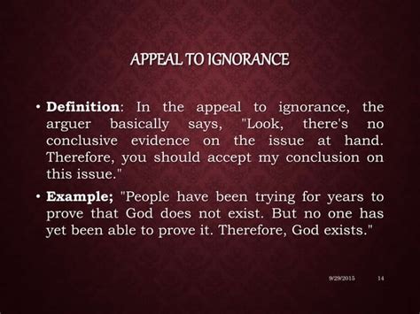 Fallacy And Types PPTX