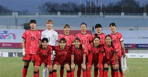 女축구대표팀 미국 원정 명단 발표홍서윤 역대 최연소 3위