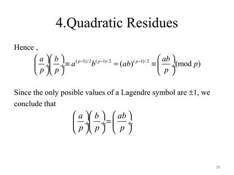 Number Theory Ppt