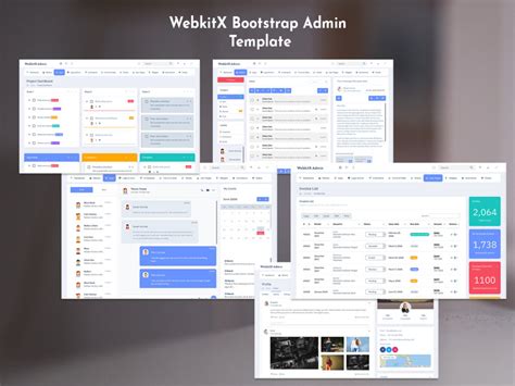 Webkitx Bootstrap Admin Template Multipurpose Themes