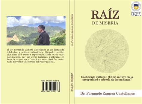 Fernando Zamora presenta su nuevo libro Raíz de Miseria