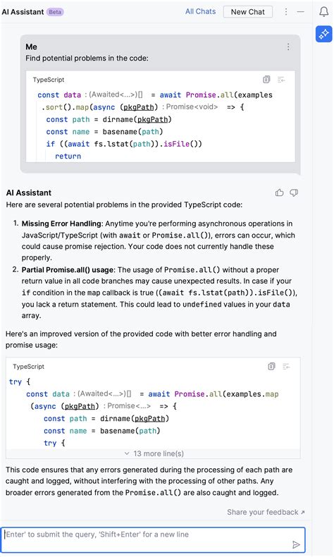Ai Assistant Webstorm Documentation