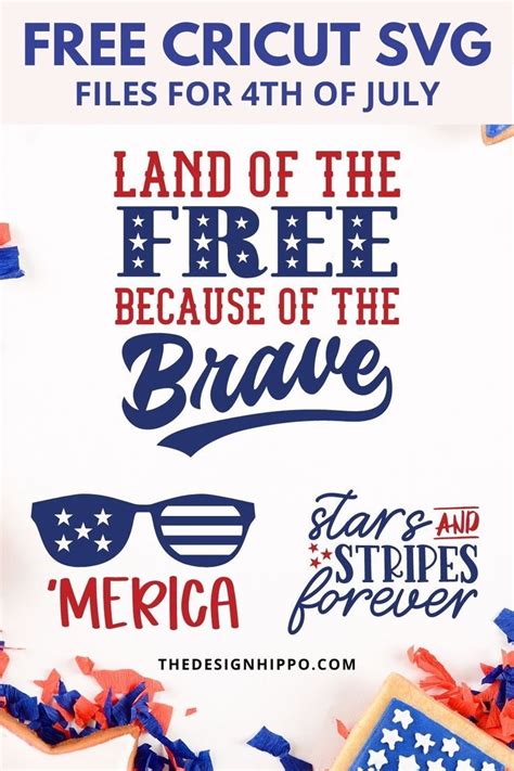 Free 4th Of July Svg Cut Files For Cricut Artofit