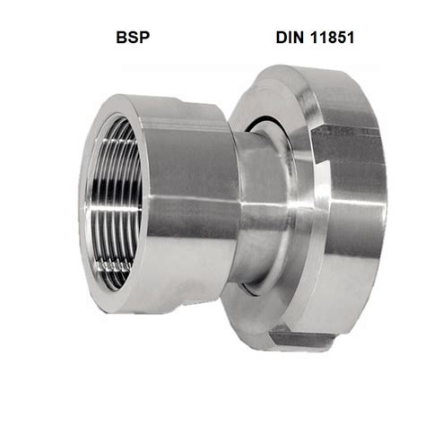 Pf Padc15fg12f Pipe Adapter Din 11851 Dn15 Female To Bsp 12″ Female