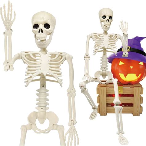 Camirus 36 Skeleton Halloween Decorations 3ft Full Body