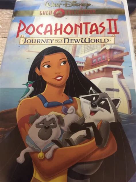 Pocahontas Ii 2 Journey To A New World Vhs Walt Disneygold