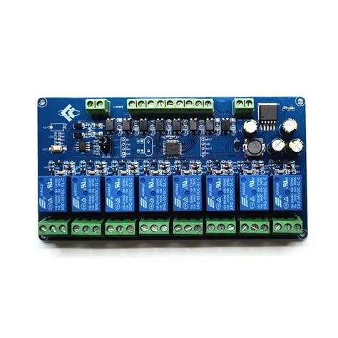 Modbus Rtu Ch Relay Module Rs Ttl Uart Ch Input Ch Out Alibaba