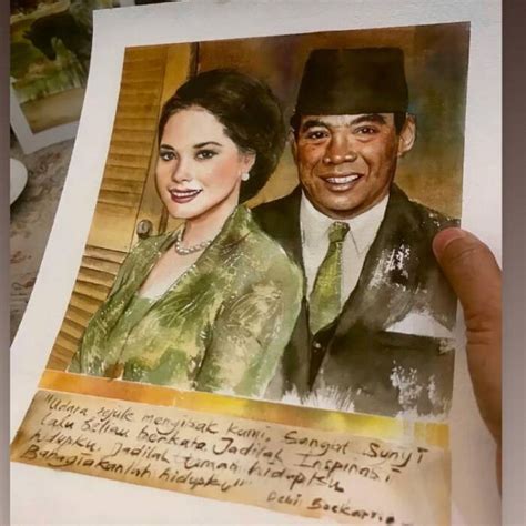 Potret Lawas Dewi Soekarno Ternyata Istri Ke 5 Sang Proklamator Pernah