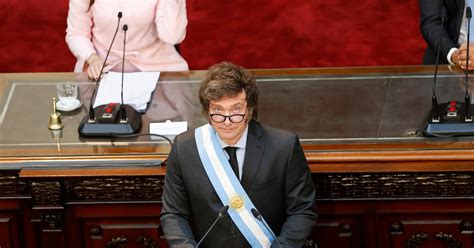 El Discurso Completo De Javier Milei En La Apertura De Sesiones