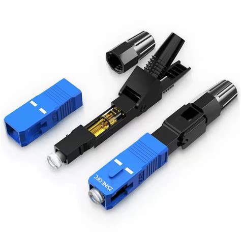 Fast Connecter Ftth Fiber Optic Sc Apc Pc Upc Fiber Cable Fast