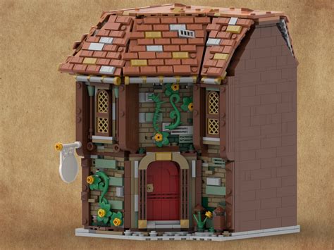 Lego Moc Wizards House By Huebre Rebrickable Build With Lego