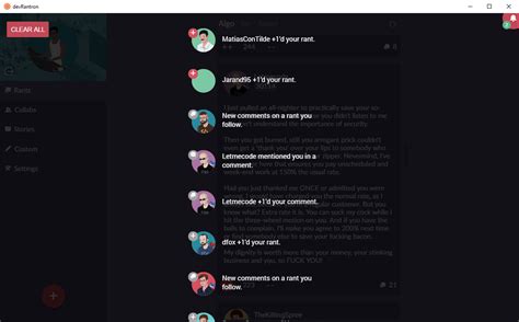 GitHub Tahnik DevRantron A Cross Platform Desktop Application For DevRant