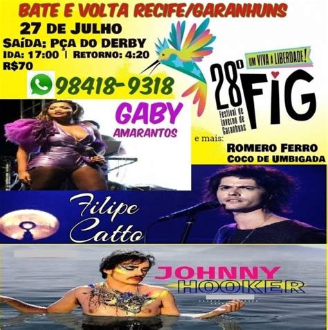 Bate E Volta Fig 2707sexta Feira Em Garanhuns Sympla