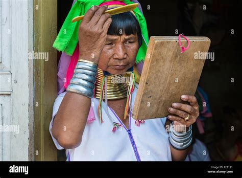 Myanmar Burma Kayah State Kayan Tribe Padaung Loikaw Area Kon