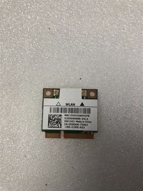 ATHEROS ATH-AR5B95 WIRELESS N 802.11n Half-Mini PCI-E WIFI Card D006W ...