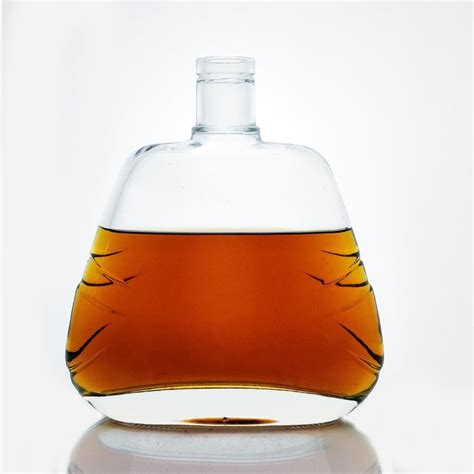 Rsg Customize Heavy Luxury Glass Bottle 700ml Wine Bottle Clear Glass