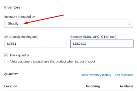I M Getting An Unprocessable Entity Error When Updating My Shopify Inventory What Does This