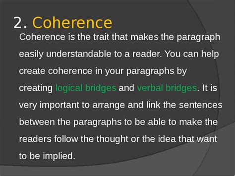 Elements Of A Paragraph