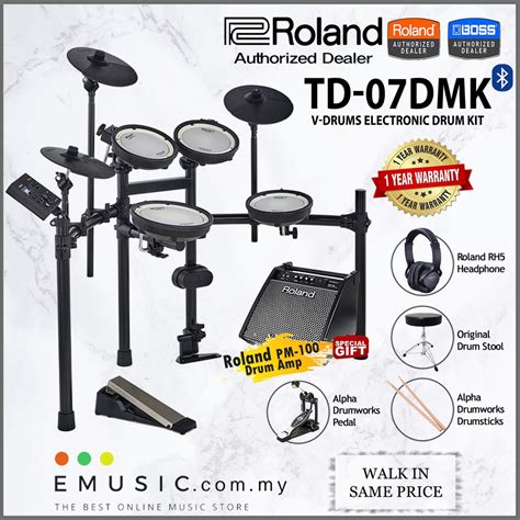 Roland TD 07DMK V Drums Electronic Drum Kit Digital Drum With