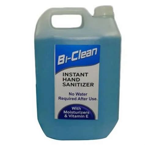5 Liter Bi Clean Instant Hand Sanitizer Packaging Type Can At Rs 850