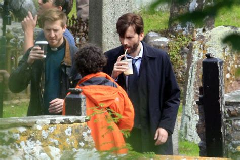 David Tumblr Broadchurch Series 2 Filming Photos David