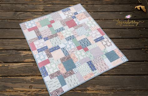 Arctic Quilt Loganberry Handmade