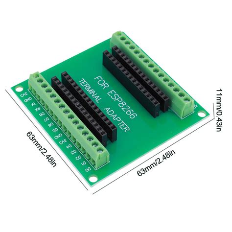 Esp8266 Breakout Board Useful Gpio For Esp8266 Esp 12e Nodemcu