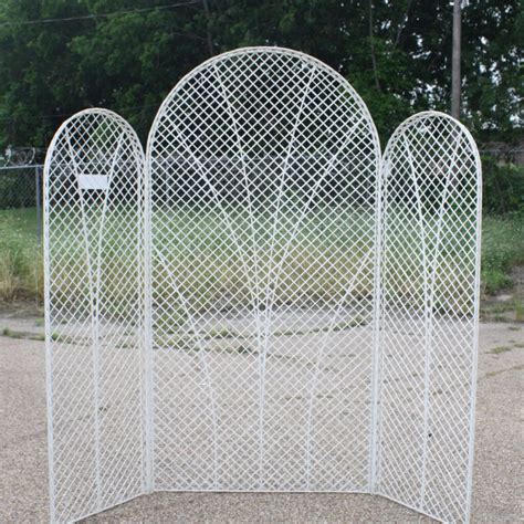 Screen Wicker 3 Panel Vintage Look Rsvp Event Equipment Rental