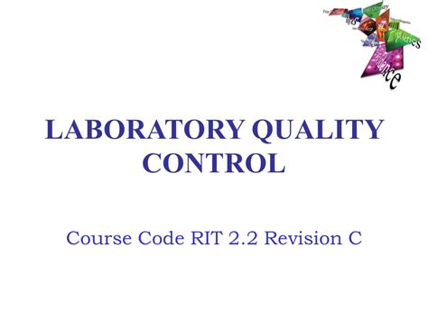 Quality Control Ppt