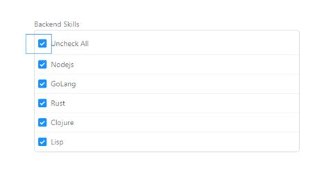 CheckAll And Indeterminate Judge Wrongly Issue 2 Devmozao Dynamic