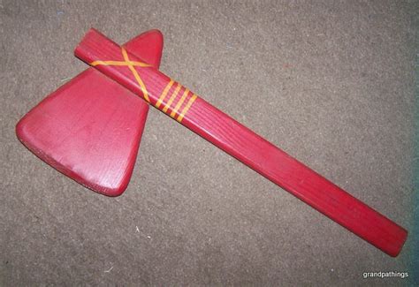 Vintage Original Atlanta Braves Baseball Tomahawk Chop Axe 18 Obo
