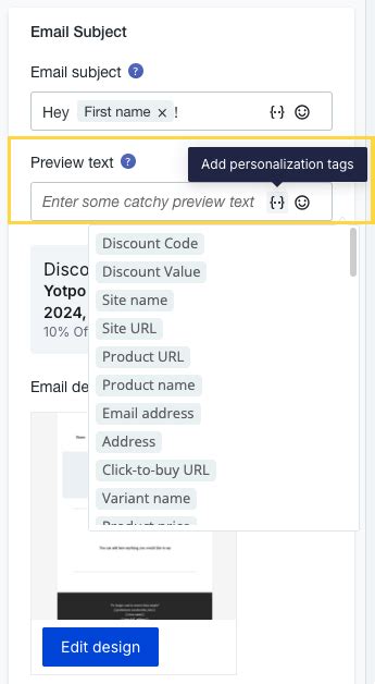 adding discounts to yotpo sms and email flows