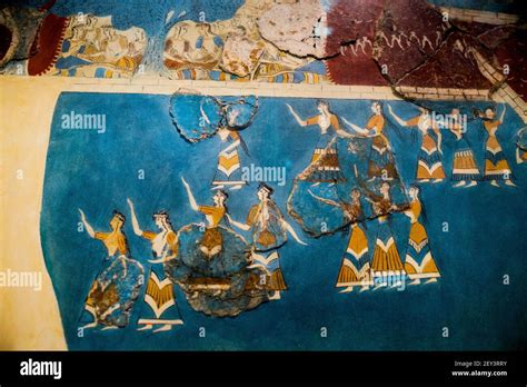 Minoische fresken knossos Fotos und Bildmaterial in hoher Auflösung