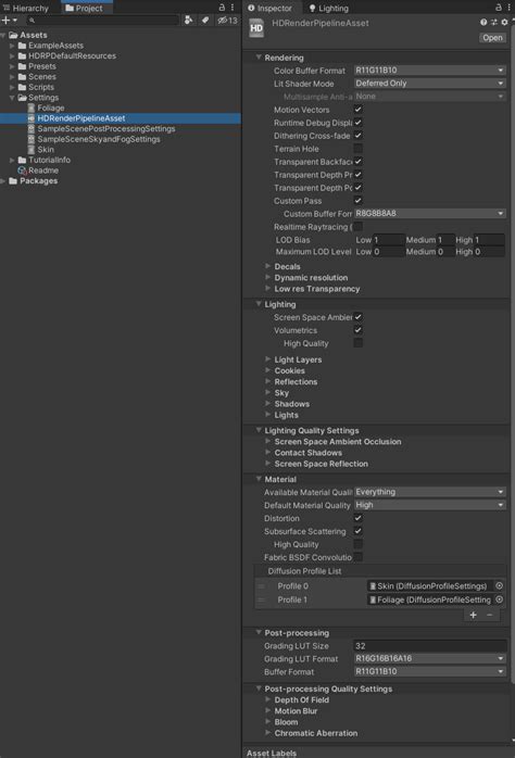 Unityhdrplogunityhdrp 默认场景资源解析unity默认天空盒hdr Csdn博客