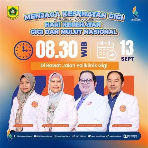 Menjaga Kesehatan Gigi Dalam Rangka Hari Kesehatan Gigi Dan Mulut Nasional