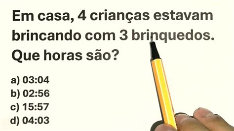 🔥todos Erraram Essa Questão De RaciocÍnio LÓgico‼️ Youtube