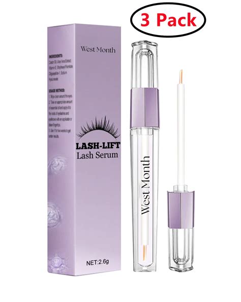 3 Pack Eyelash Serum Fuller And Longer Looking Eyelashes Advanced Lash