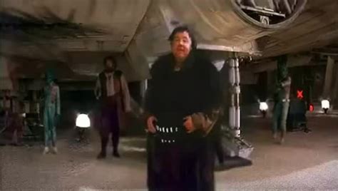 The Original Jabba The Hutt Declan Mullholland In A Deleted Scene From
