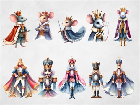 Nutcracker Princess Clipart Winter Clip Art Pastel Ballet Clip Art Ballerina Fairy Tale