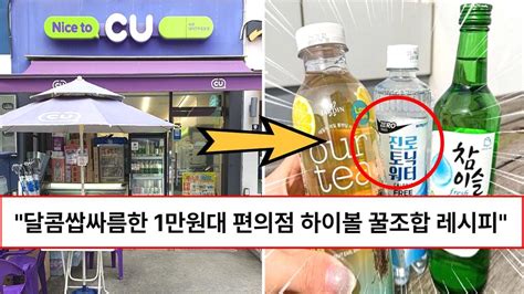 이왕이면 맛있는 거 드세요” 하이볼 100번 넘게 만들어 본 사람이 알려주는 편의점 하이볼 꿀조합 레시피 7가지 스마트뉴스