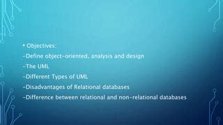 Object Oriented Systems Analysis And Design Using UML Pptx