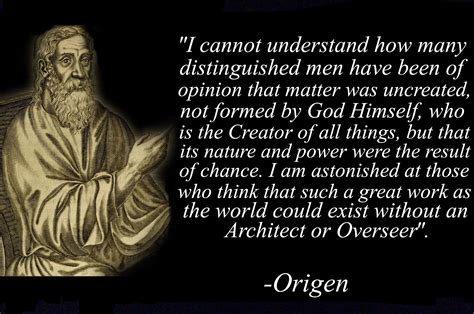Origen In His Book De Principiis Written Around 240 Ad By Then There