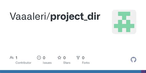Github Vaaaleriprojectdir