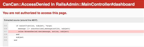 Ruby On Rails Railsadmin Devise Cancancan Role Not Works Without Manage All Stack Overflow