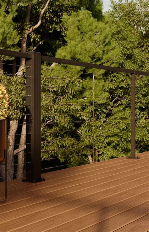 Trex Signature® X Series™ Cable And Glass Railing Trex