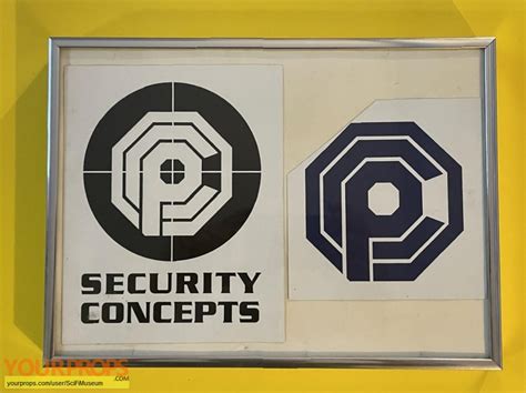 Robocop Ocp Stickers Original Set Dressing